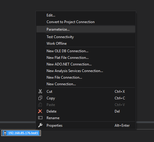 Ssis Use Ssis Environment Variable To Maintain Multiple Server Connection String Data